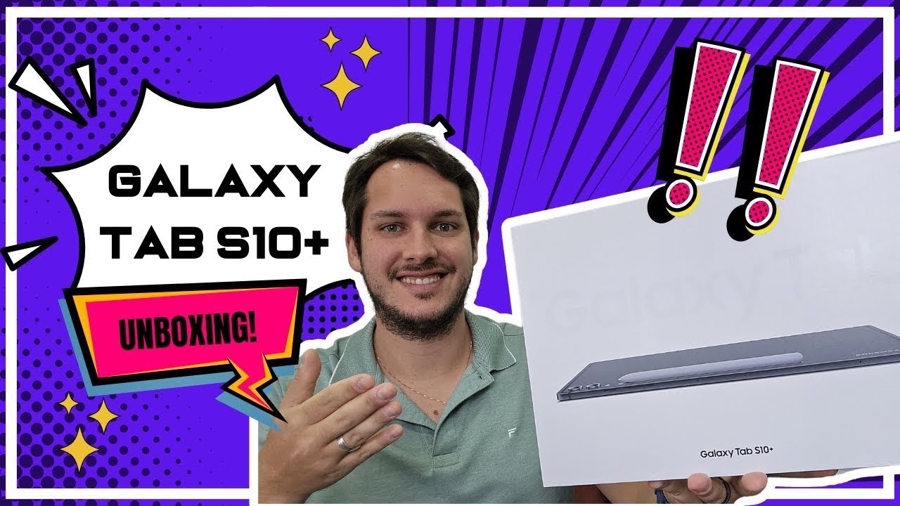 Samsung Galaxy Tab S10+! Unboxing COMPLETO com PRIMEIRAS IMPRESSÕES ...