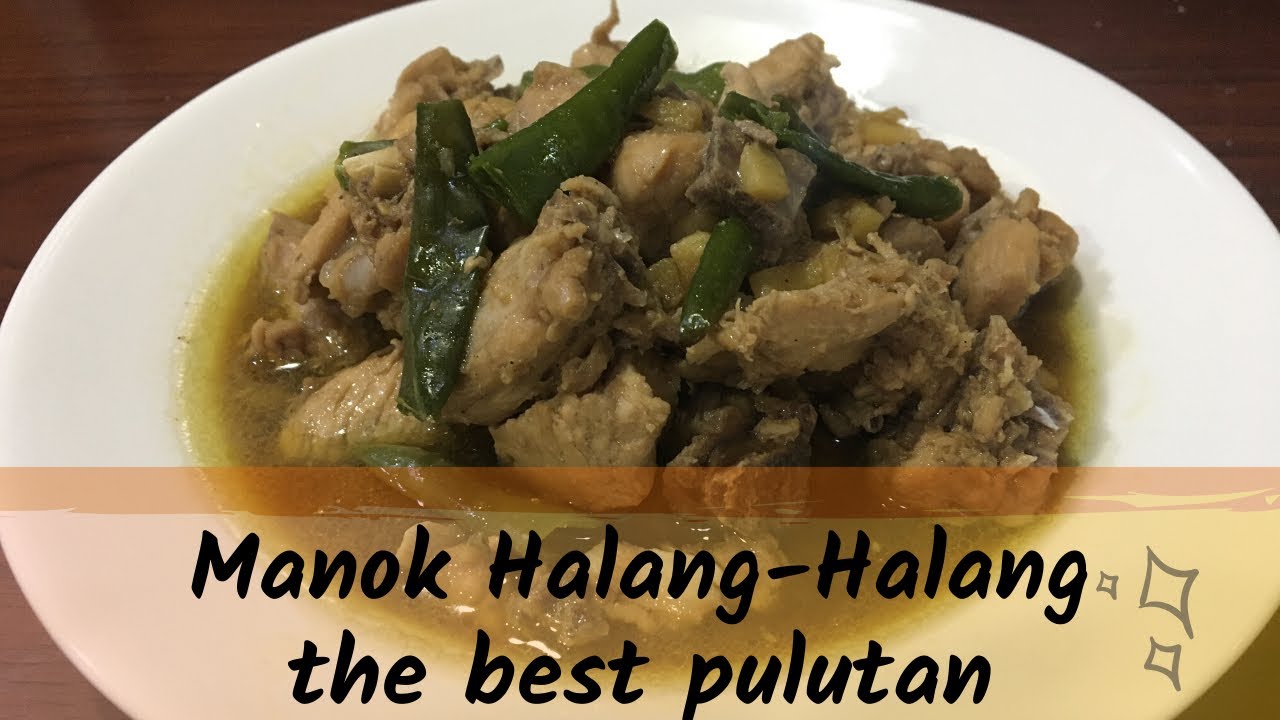 Manok Halang-Halang Recipe | the best pulutan - YouTube