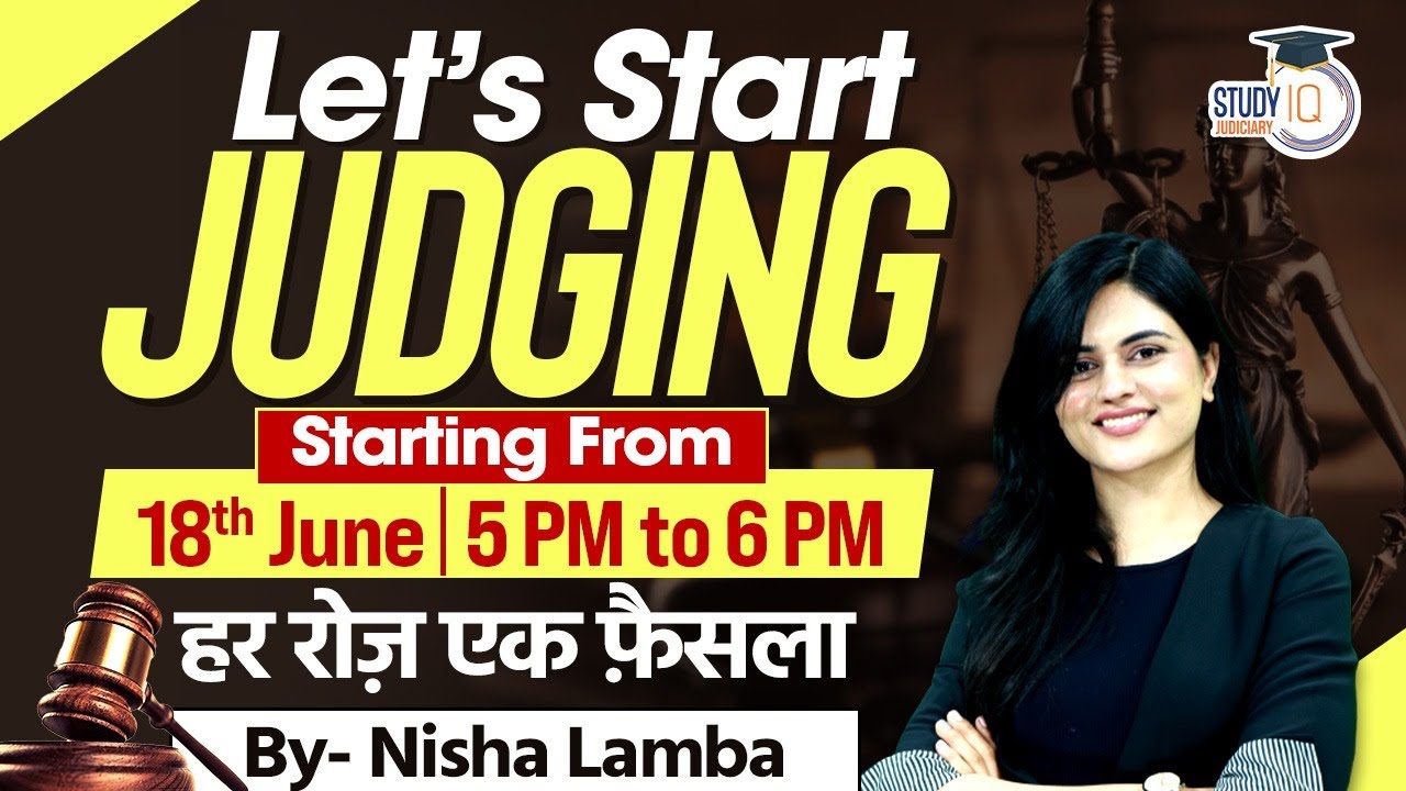 Let’s Apply The Law On Actual Facts | All States Judiciary | By Nisha ...