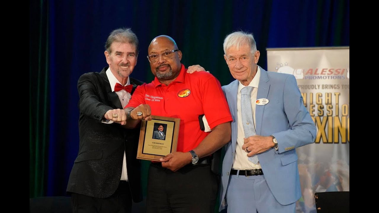 Tim Shipman 20.24 Florida Boxing hall of Fame Induction 6.23.24 - YouTube