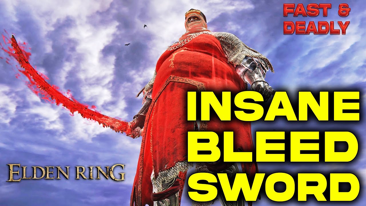 INSANE BLEED BUILD in Elden Ring With This Special Sword | Get Blood ...