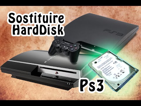 Tutorial 15 - Sostituzione Hard Disk PS3 FAT & SLIM - YouTube