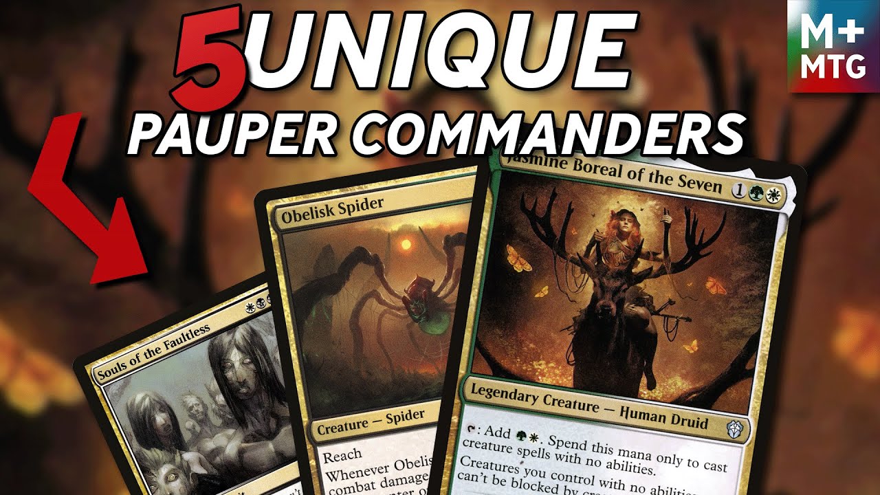 5 Unique Pauper Commander Ideas - YouTube
