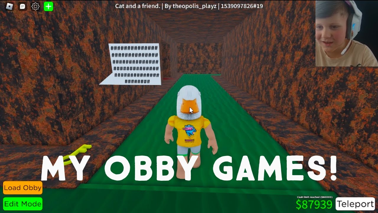 My Obby Games! - YouTube