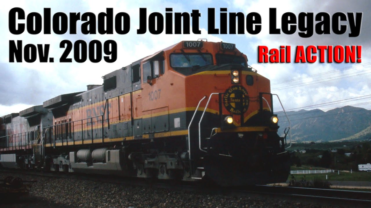 Nov 2009 Colorado Joint Line Legacy, BN SD70MAC, BNSF SD70ACe, ES44DC ...