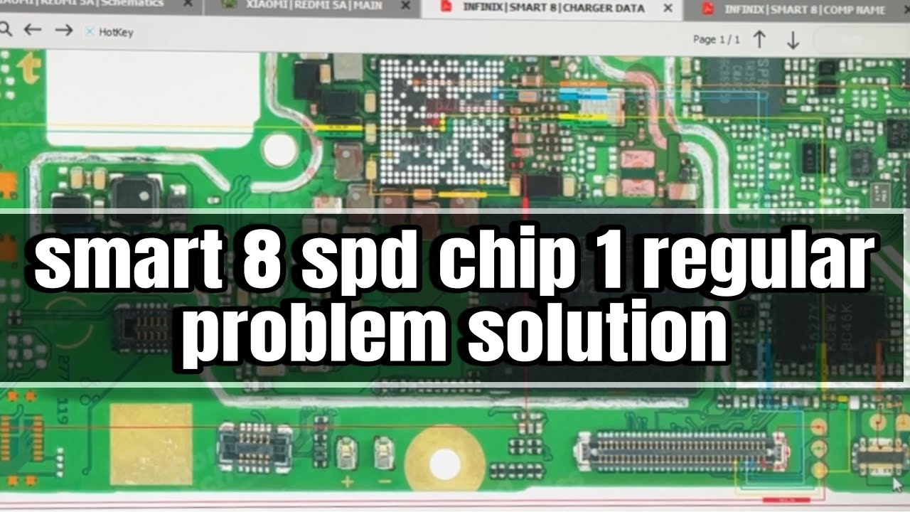 smart 8 SPD chip 1 regular problem solution ️|| smz mobile repairing ...