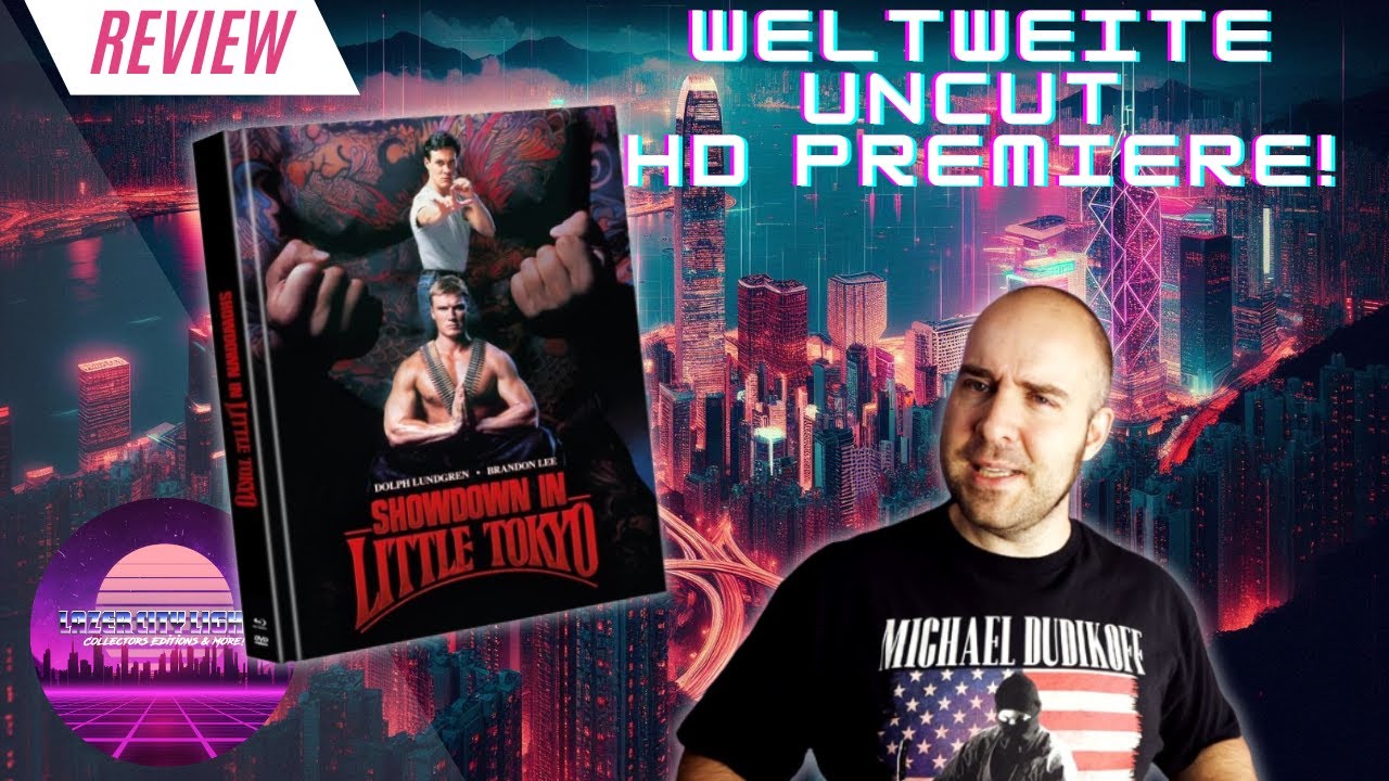 Showdown in Little Tokyo - Uncut (Mediabook) - REVIEW / UNBOXING - YouTube