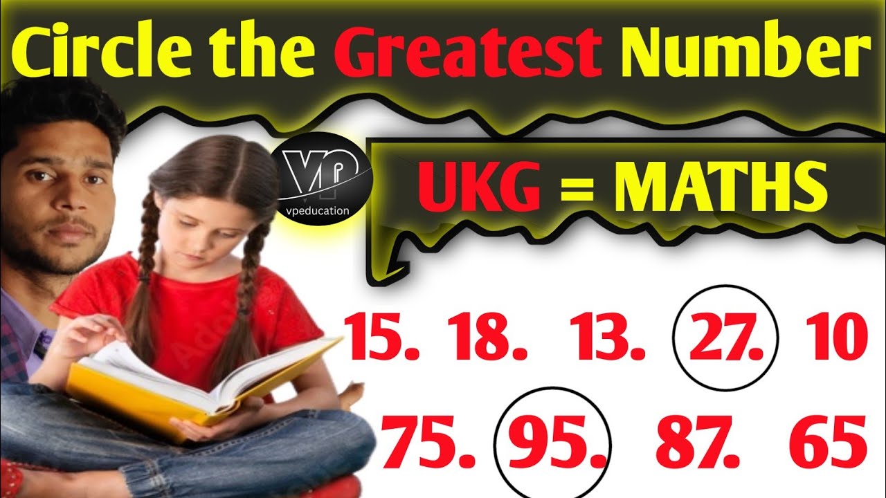 Circle the Greatest Number | Greatest number | Circle the Biggest ...