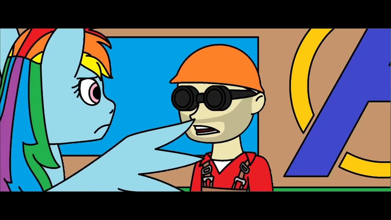 Rainbow Dash leaves to get help - Official Clip- Avengers: Next ...