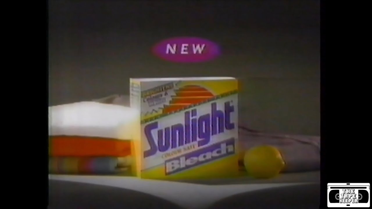 Sunlight with Bleach Commercial - 1994 - YouTube