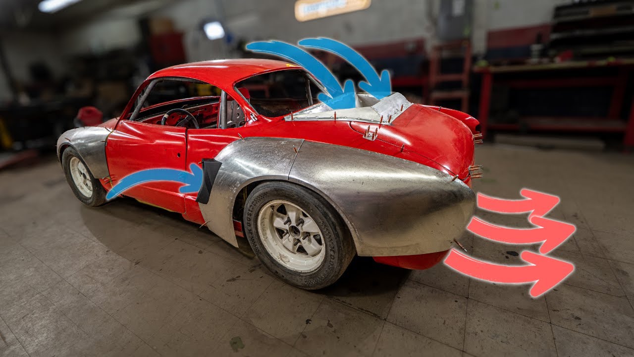 Rear Mounted Radiator on Drift Car Gets Custom 3D Printed Side Scoops ...