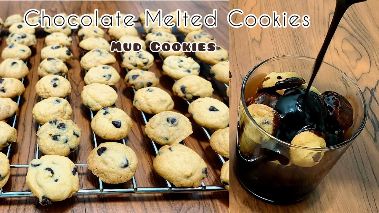 Resep Chocolate melted cookies || Mud Cookies viral - YouTube