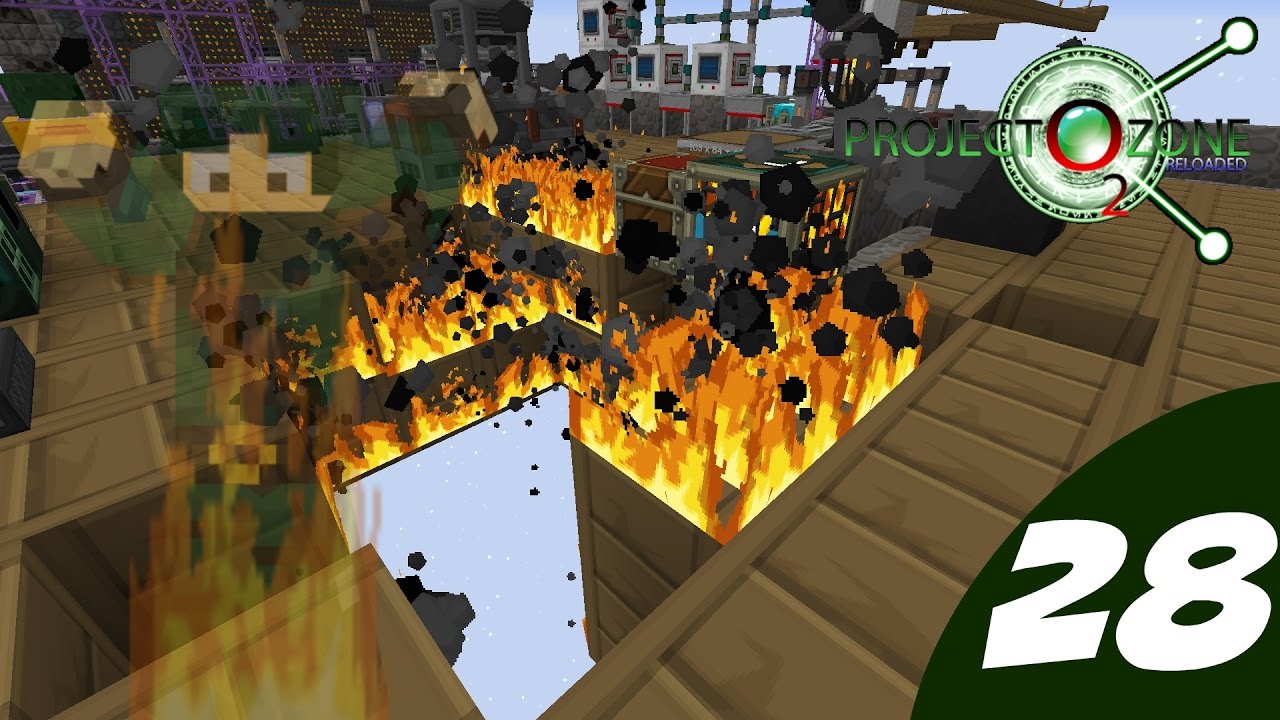 Minecraft: Project Ozone 2 - TITAN // #28 - Crucibles & Blaaazzzing ...