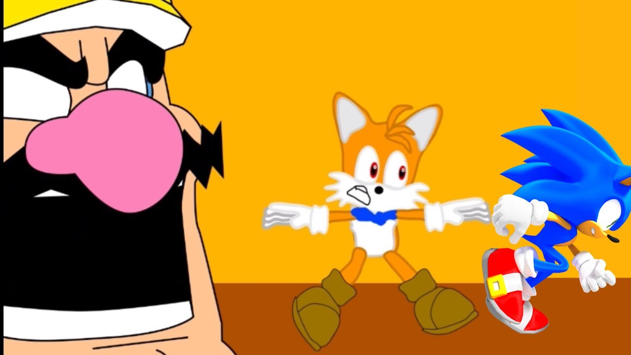 WARIO Apparition Wants SONIC & Tails Animation - YouTube