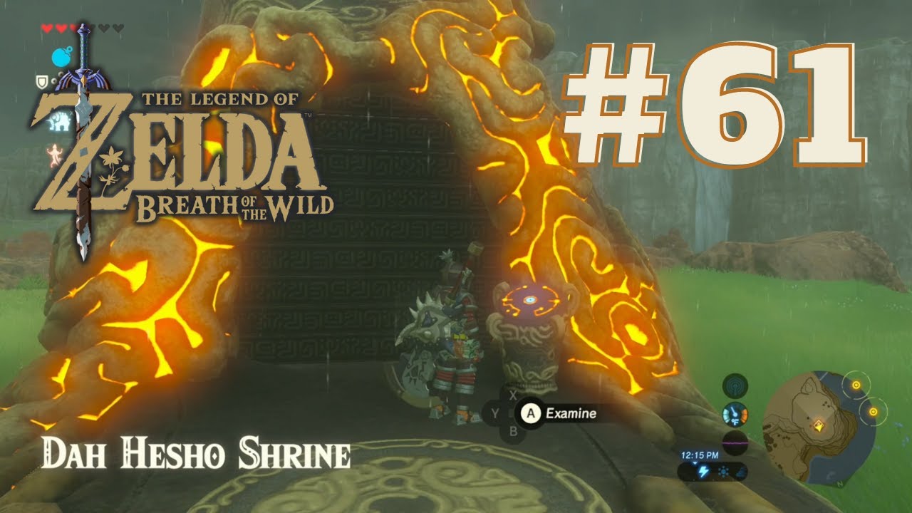 The Legend of Zelda: Breath of the Wild (No Commentary) - Part 61 - Dah ...