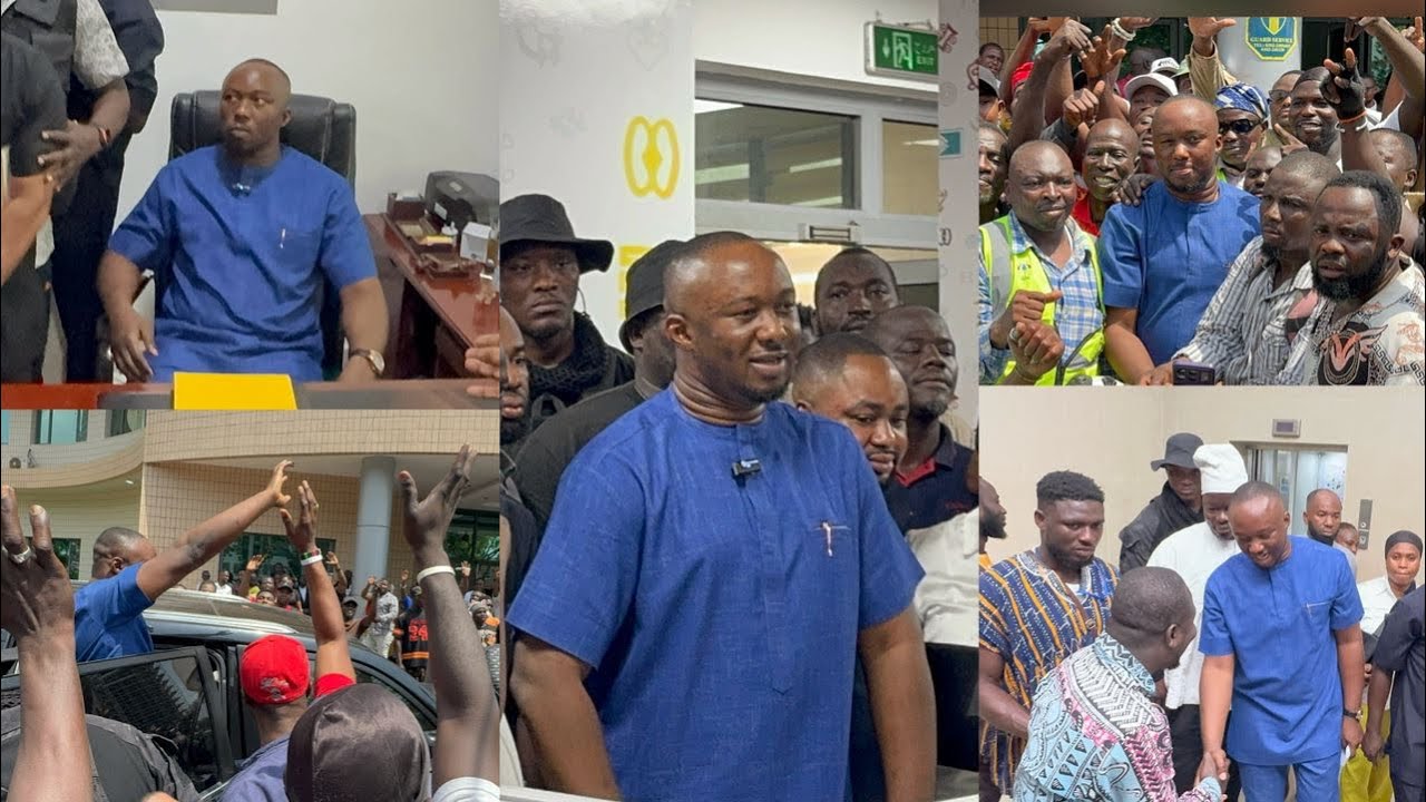 Malik Basintale takes over YEA HQ With 5k men on his first day as CEO ...