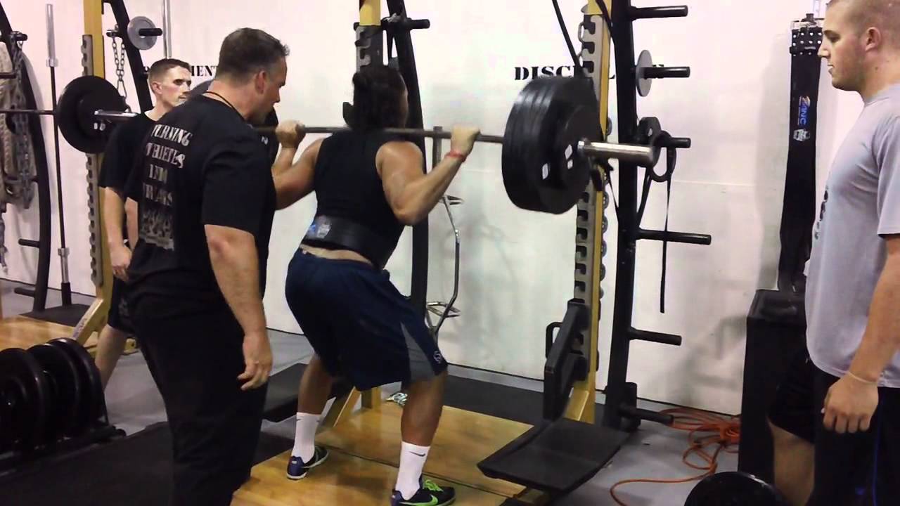 Houston Texans, Shawn Loiseau squats 455 lbs. at Gridiron Training ...