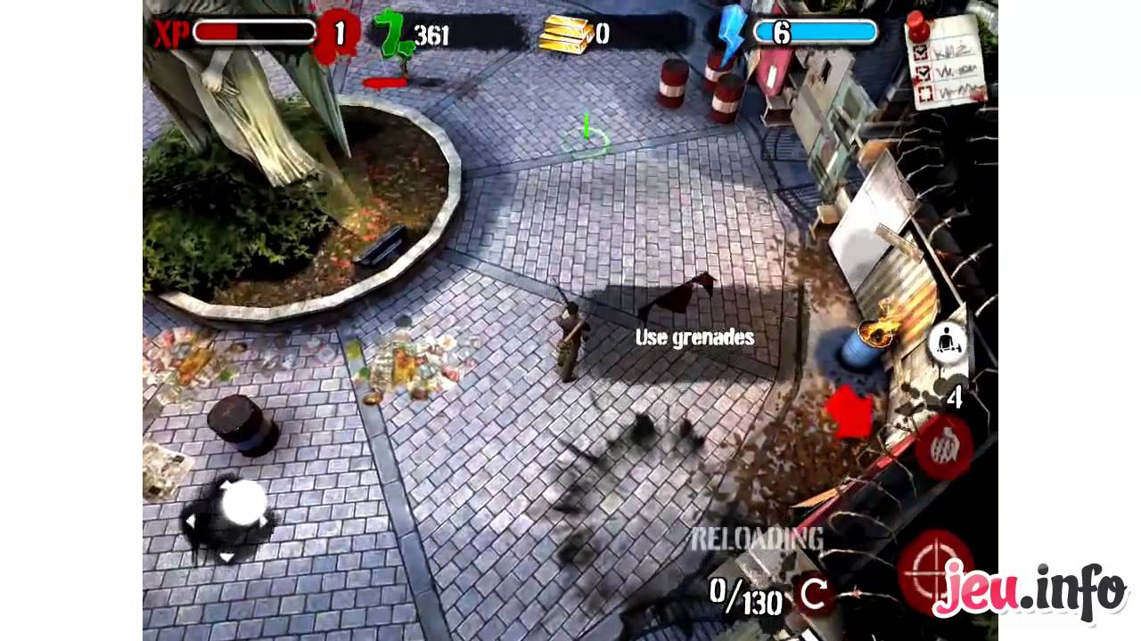 Jeu Zombie HQ iPad - YouTube