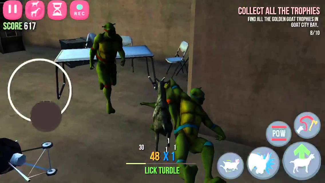[Goat Simulator] I FOUND THE TMNT - YouTube