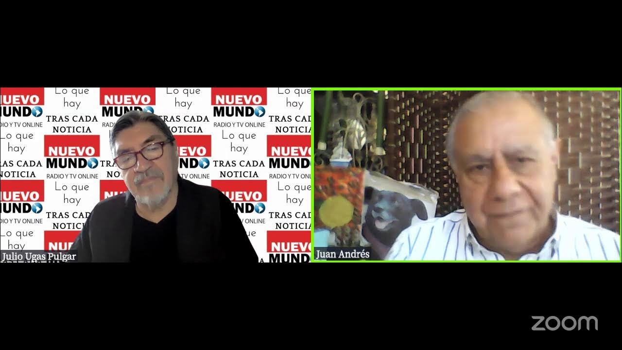 Entrevista en Lo Que Hay Tras Cada Noticia hoy con Juan Andrés Lagos - YouTube