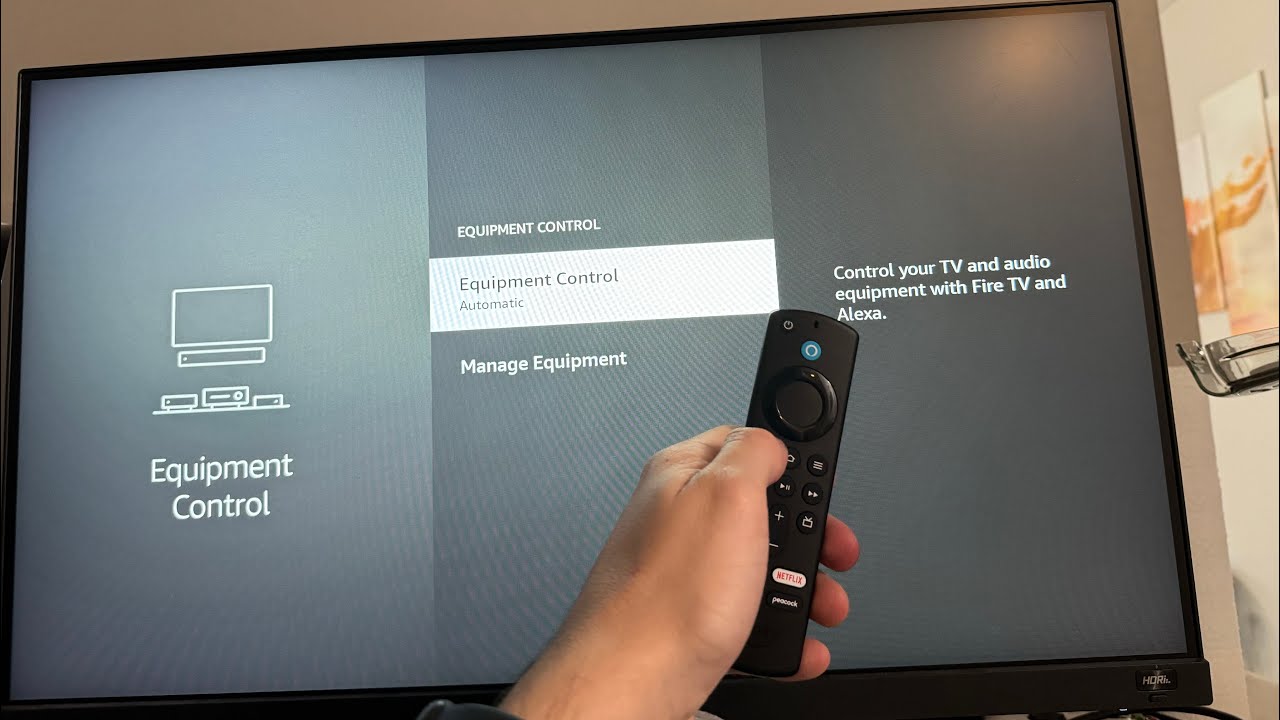 Amazon Fire TV Stick: How to Change Equipment Control Settings Tutorial ...
