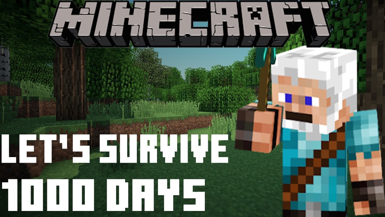 Let's Survive 1000 Days in Minecraft Survival | B V K | \°-°/ | Day-2 ...