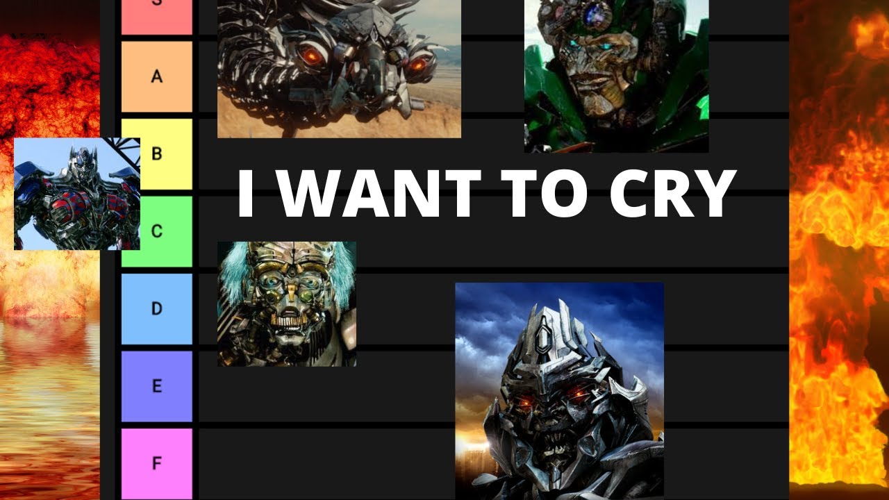 BAYFORMERS Design Tier List (feat. Alaska) - YouTube