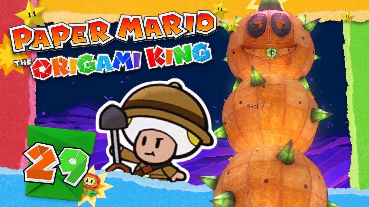 PAPER MARIO: THE ORIGAMI KING 📃 #29: Pokey Pappmacho Battle & Forscher ...