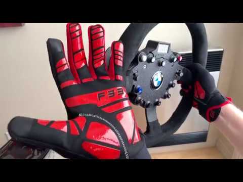 F33L SR2 Sim Racing Gloves Unboxing 4K 60FPS - YouTube