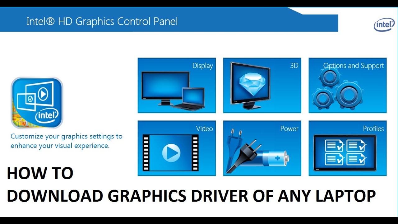 HOW TO DOWNLOAD GRAPHICS DRIVER OF ANY LAPTOP - YouTube