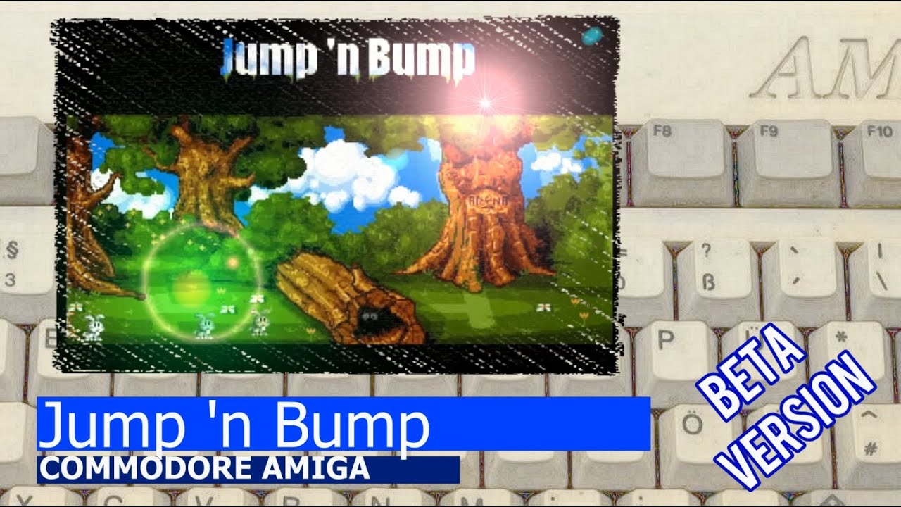 Commodore Amiga -=Jump 'n Bump=- beta version - YouTube