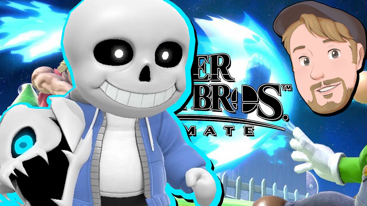 Sans från undertale! - Super smash bros ultimate på svenska - Del 31 ...