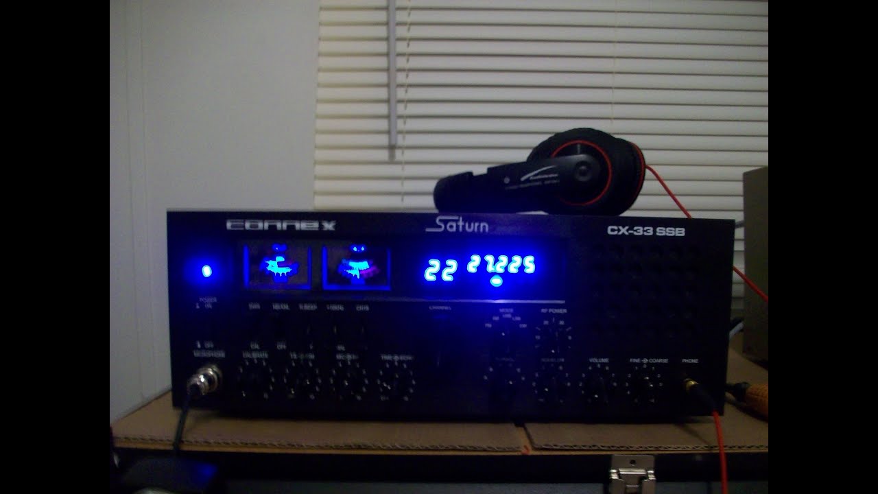 CONNEX SATURN CX-33 SSB SWING MOD !!! PT. 1 - YouTube