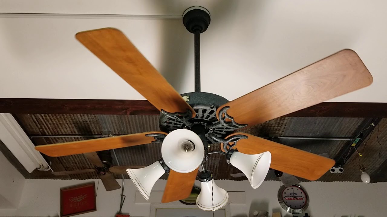 Verde Hunter Original Ceiling Fan - YouTube