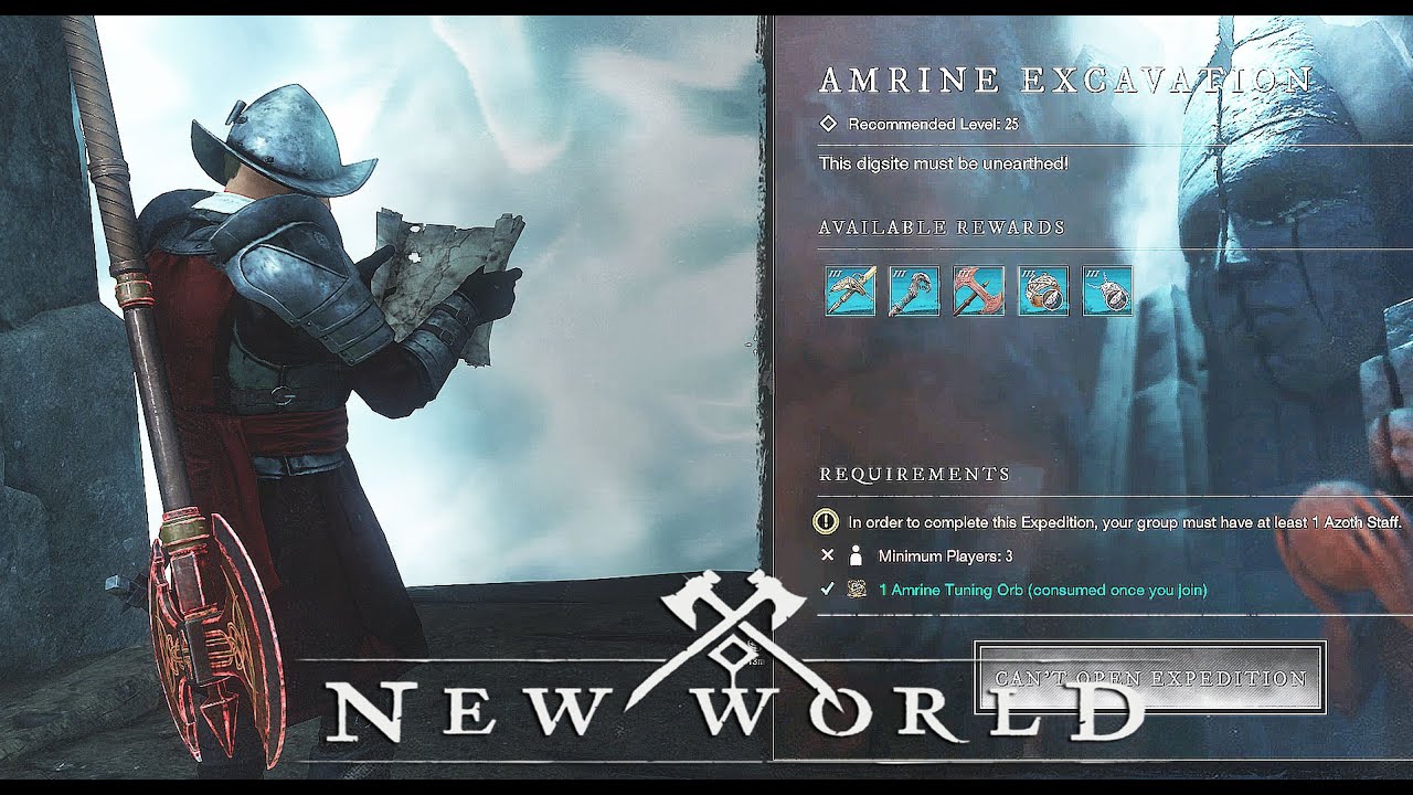 New World Amrine Expedition | Walkthrough | Amazons New World Gameplay ...