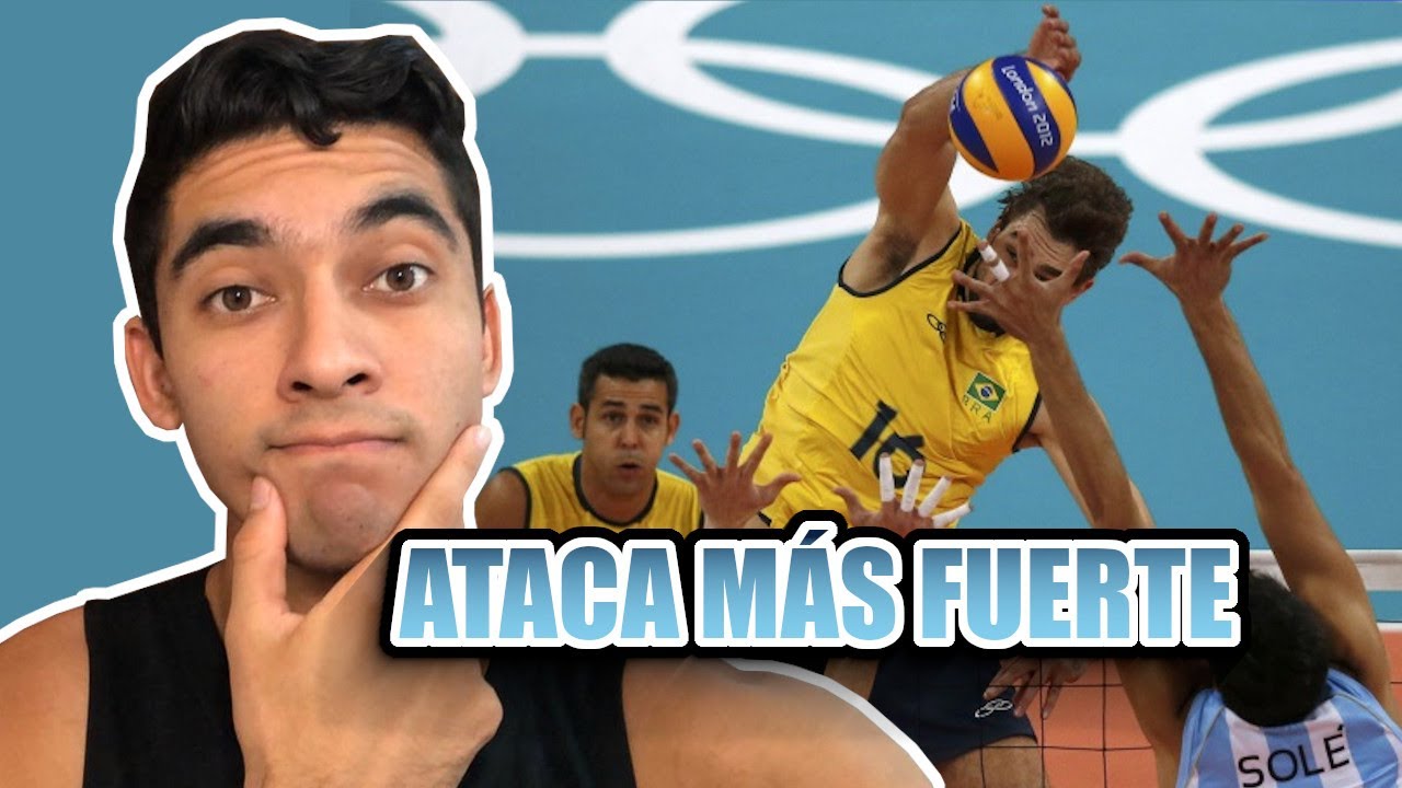 ¿Cómo ATACAR más fuerte en VOLEIBOL? / Mecánica del remate parte 1 ...