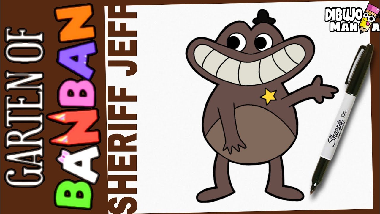 COMO DIBUJAR A SHERIFF TOASTER de GARDEN OF BANBAN 2 | how to draw ...