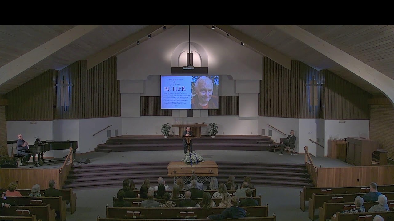 Aaron Butler Memorial Service - YouTube