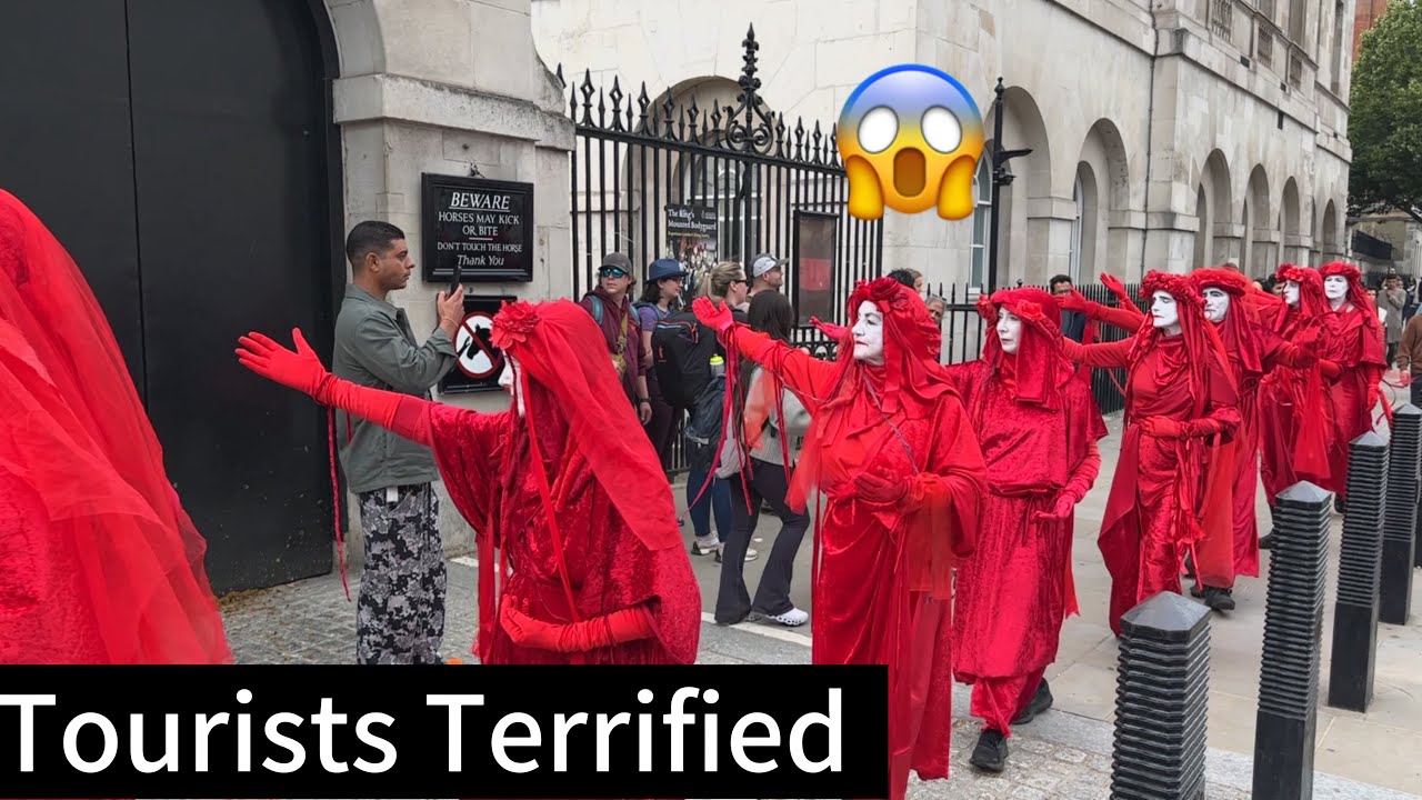 Scary Scenes in Whitehall – Protest Noise and Strange People spooked ...