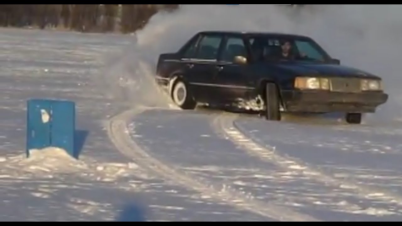 TURBO Brick Drifting on ICE LAKE! - YouTube