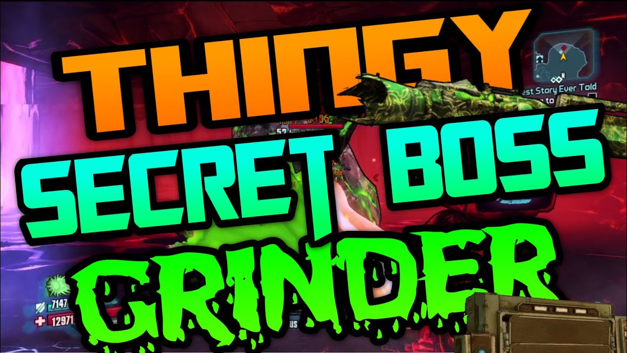 Essential Loot: The Thingy! - Create all other Legendaries - Secret ...