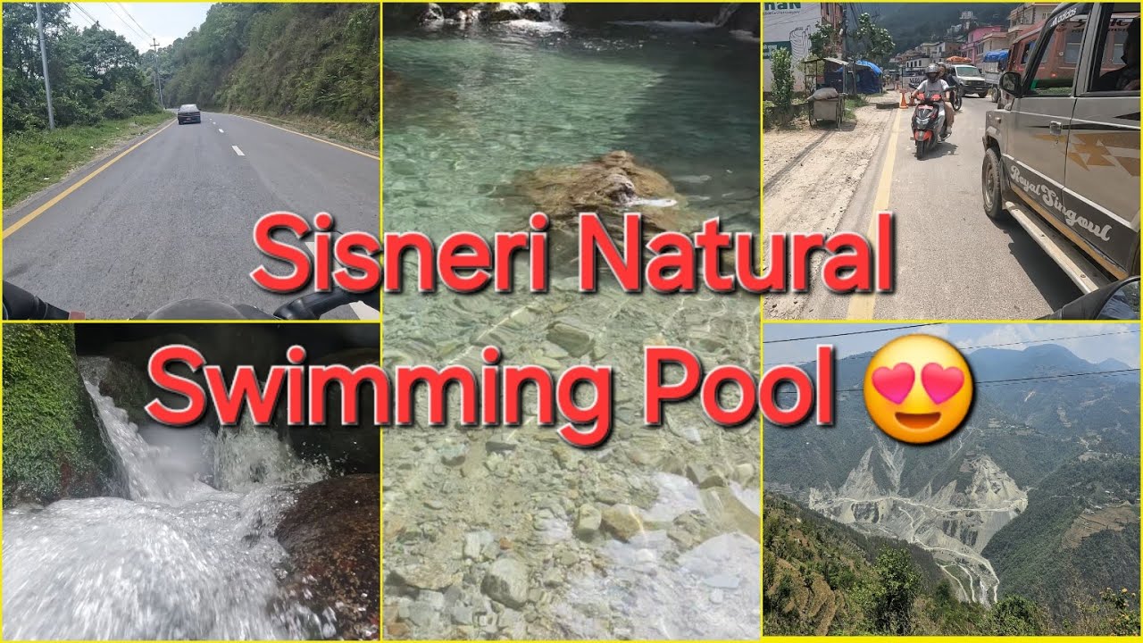 Sisneri Natural Swimming Pool, Makwanpur ️ | Group Ride | Full Fun 😁 ...