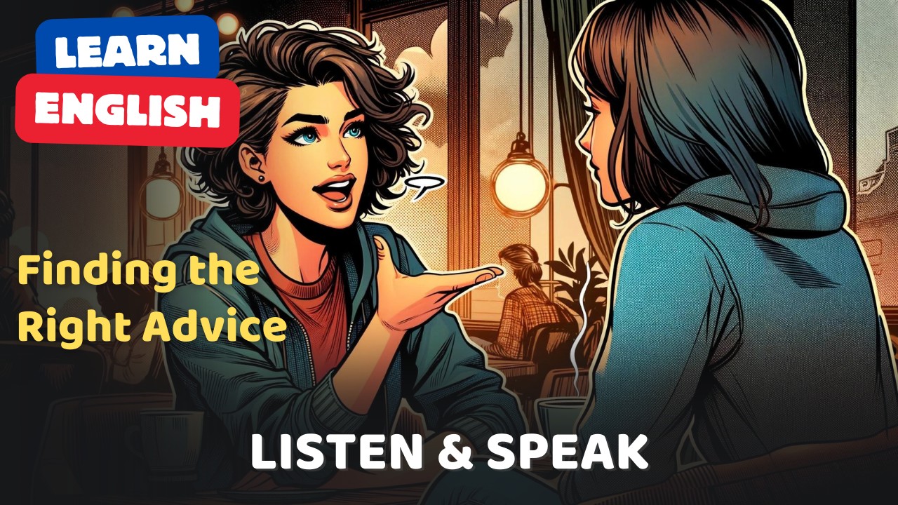 Finding the Right Advice | Improve Your English | English Listening ...
