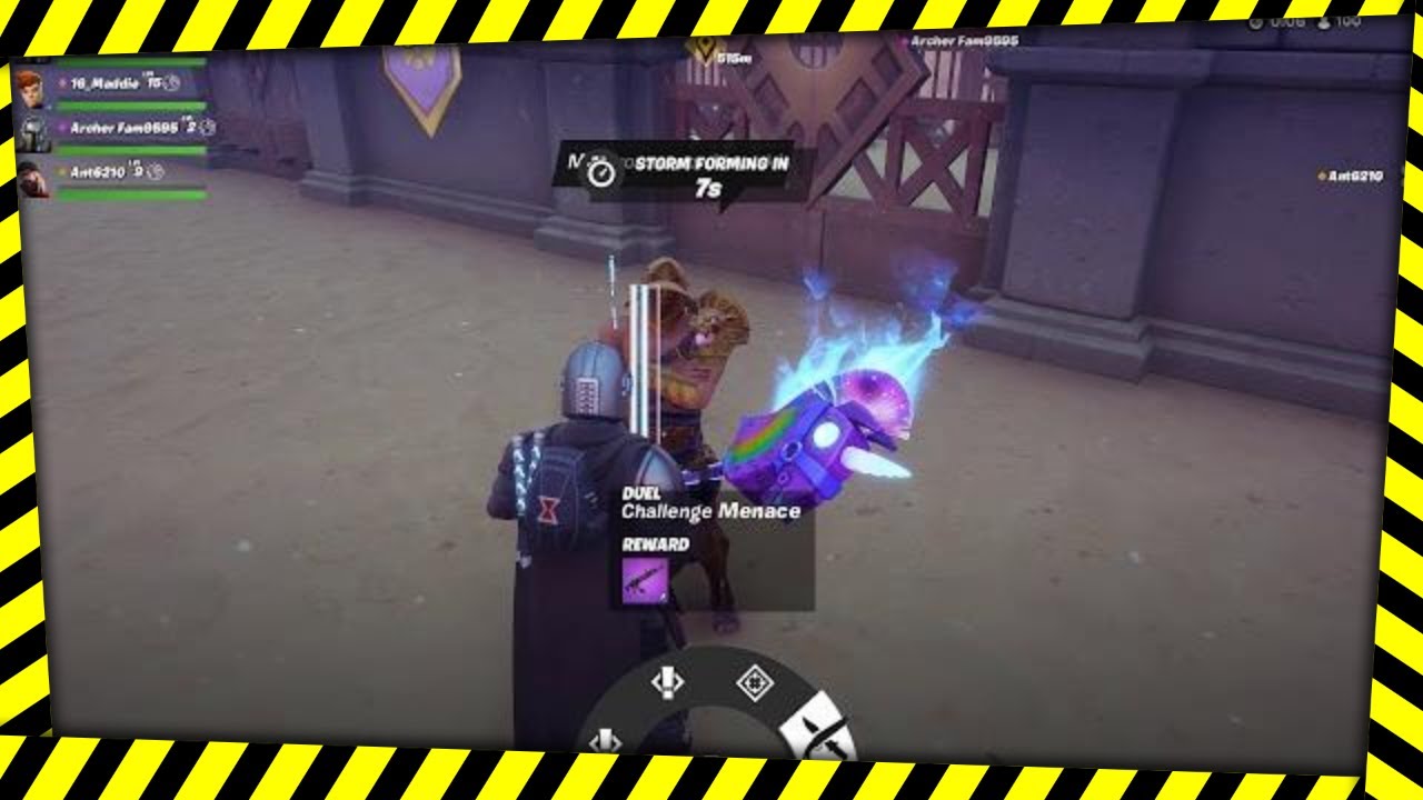 Fortnite - Talk to a Character Challenge in Fortnite - YouTube