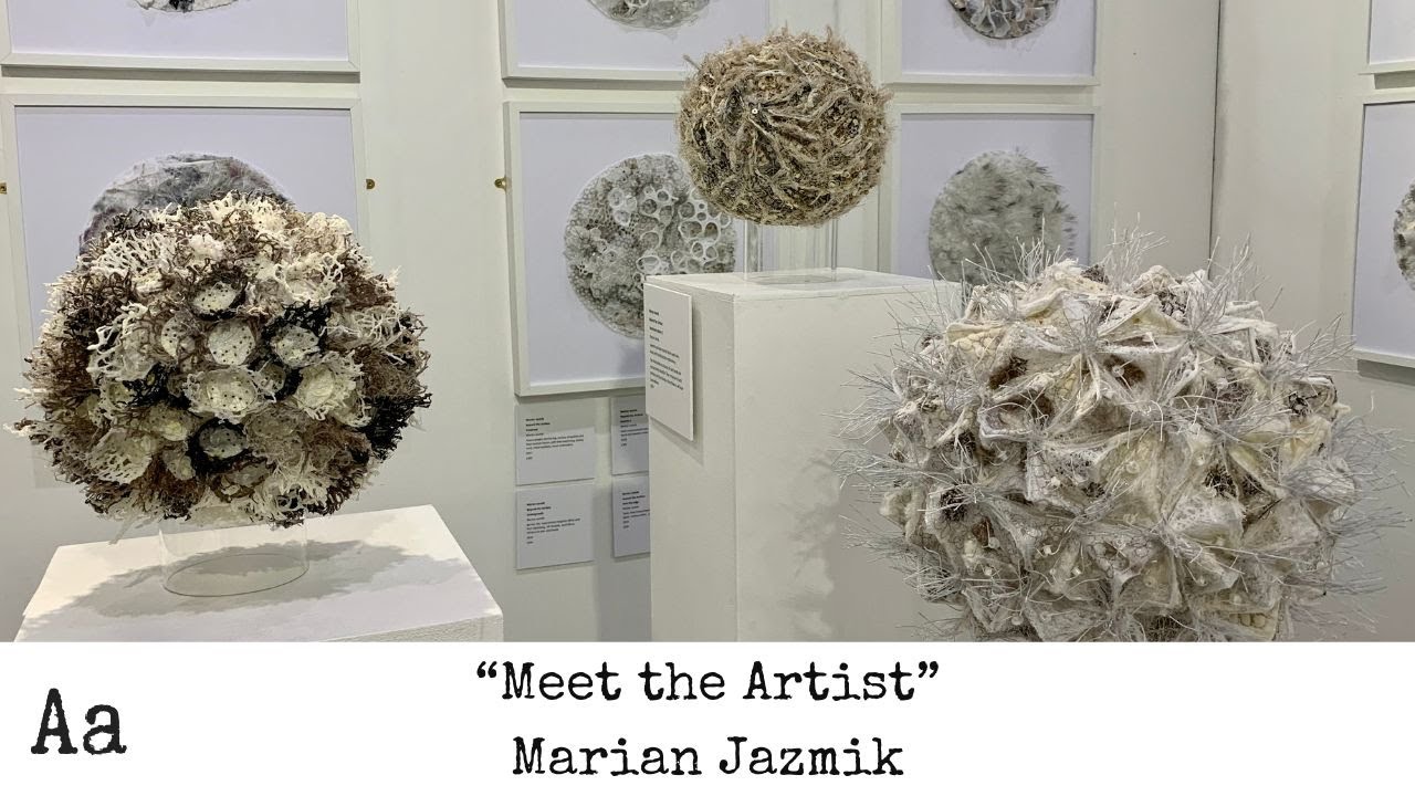 Meet the Artist (No:32) | Marian Jazmik | Textile Artist - YouTube