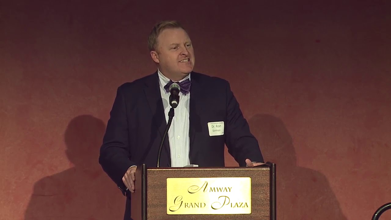 Dr. Ron Gorman Speaks at the Foundation for the Future Luncheon - YouTube