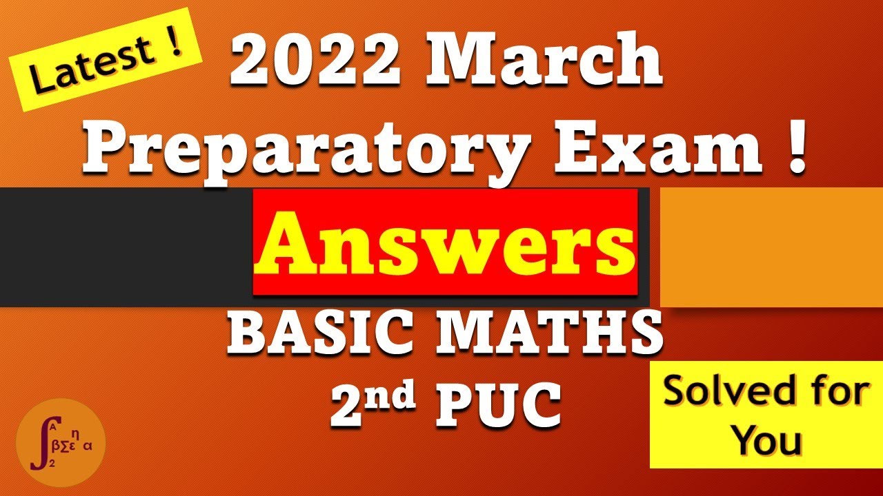 2nd PUC BASIC Maths Preparatory Preboard Exam Question Paper Solved 2nd-puc-basic-maths-preparatory-preboard-exam-question-paper-solved
