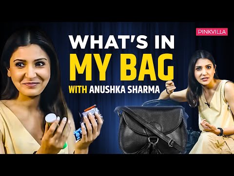 What's in My Bag with Anushka Sharma | Anushka Sharma | Makeup Bag | Pinkvilla