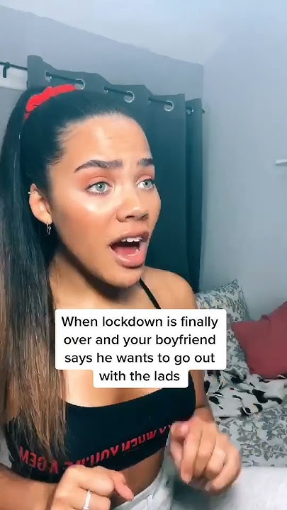 Girlfriend's epic reaction to boyfriend's post-lockdown plans#relationshipgoals - YouTube