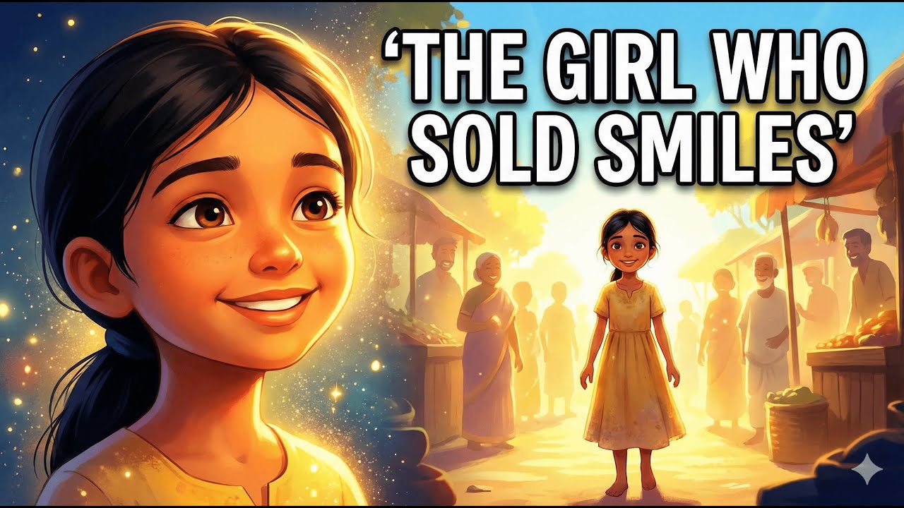 The Girl Who Sold Smiles | A Heartwarming Moral Story for Kids - YouTube